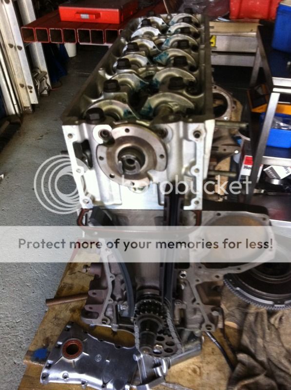 High compression engine build