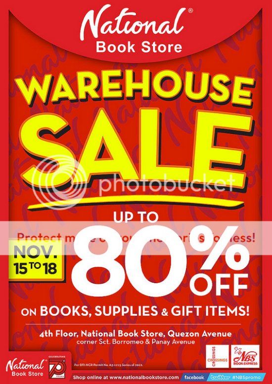 SALE Alert: National Bookstore Warehouse Sale - Schoolkid.Ph - Schoolkid.Ph