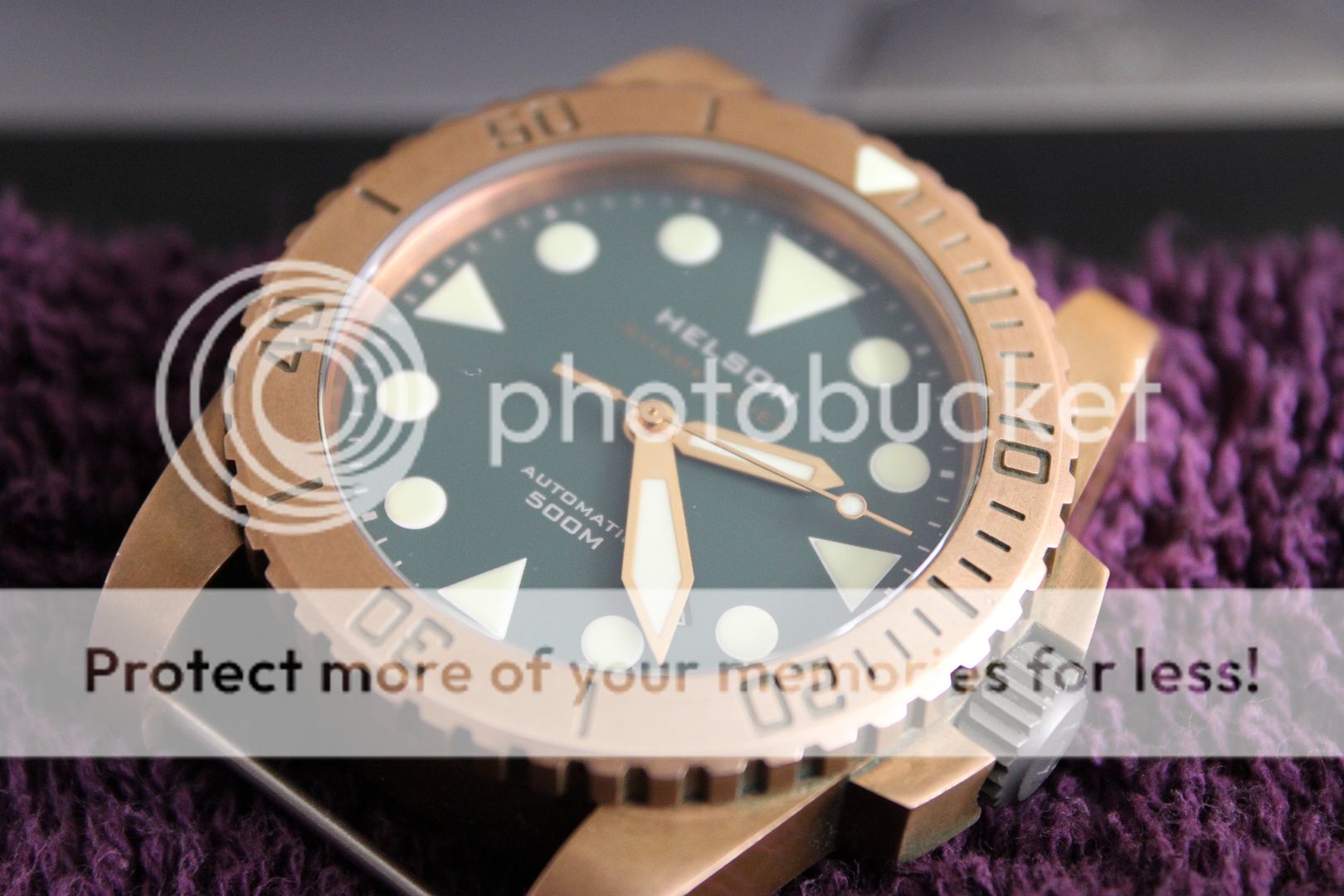SOLD: Helson Bronze 42mm Shark Diver 900.00 | WatchUSeek Watch Forums