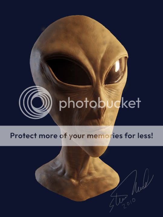 Communion alien bust by Steve Neill | Rebelscum.com Forums