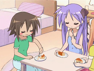 Lucky Star Misao Gif