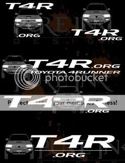 New T4R.org Stickers - Toyota 4Runner Forum - Largest 4Runner Forum